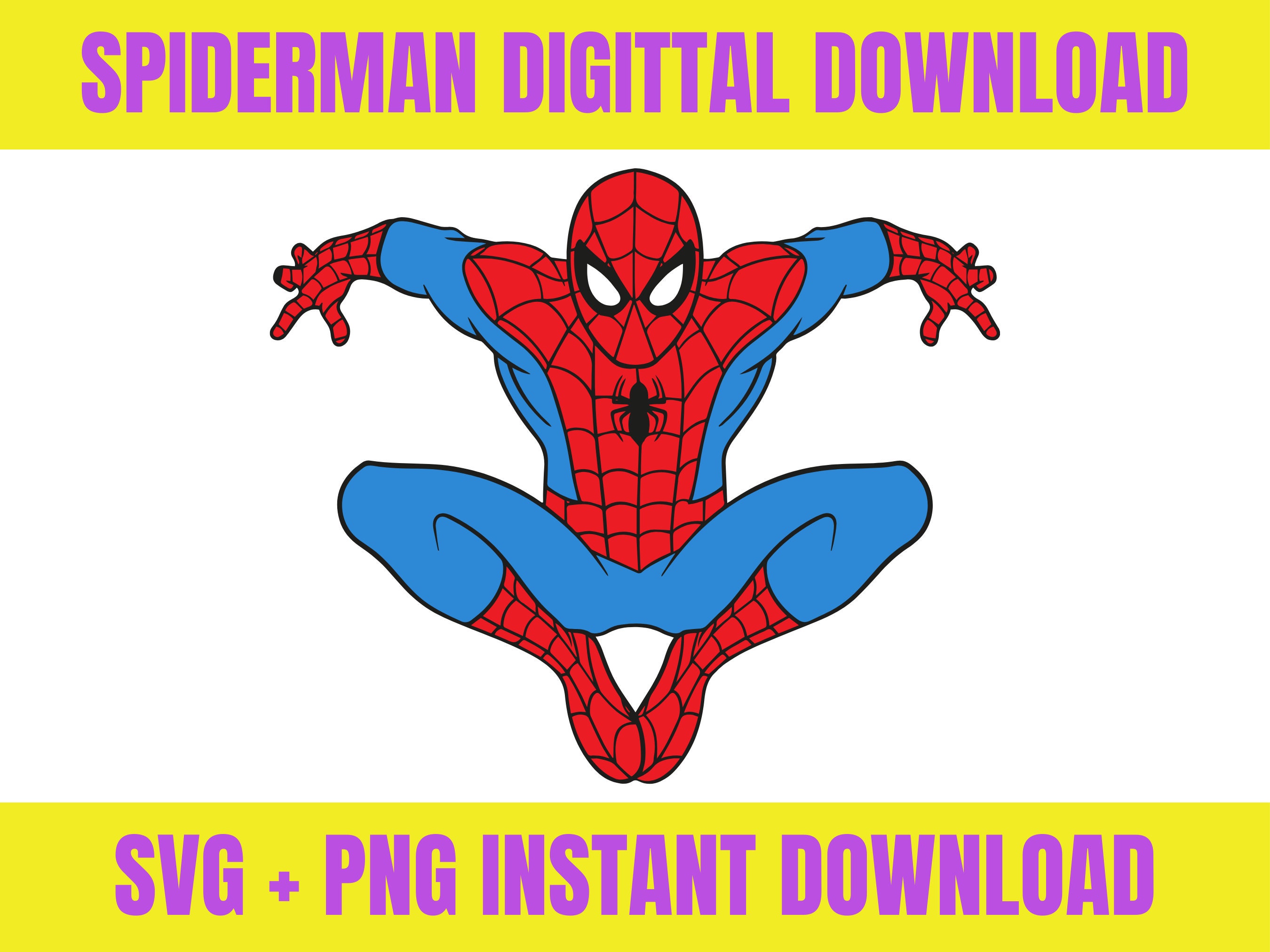 Spiderman SVG, Spiderman Clipart, Spiderman Shirt Clip Art, Spiderman ...