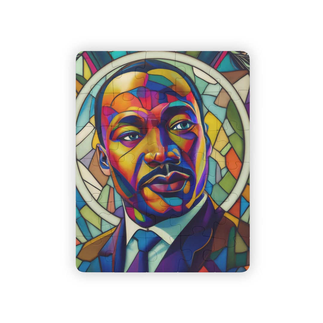 Kids 30 Piece Martin Luther King Jr Jigsaw Puzzle, Black History Month ...