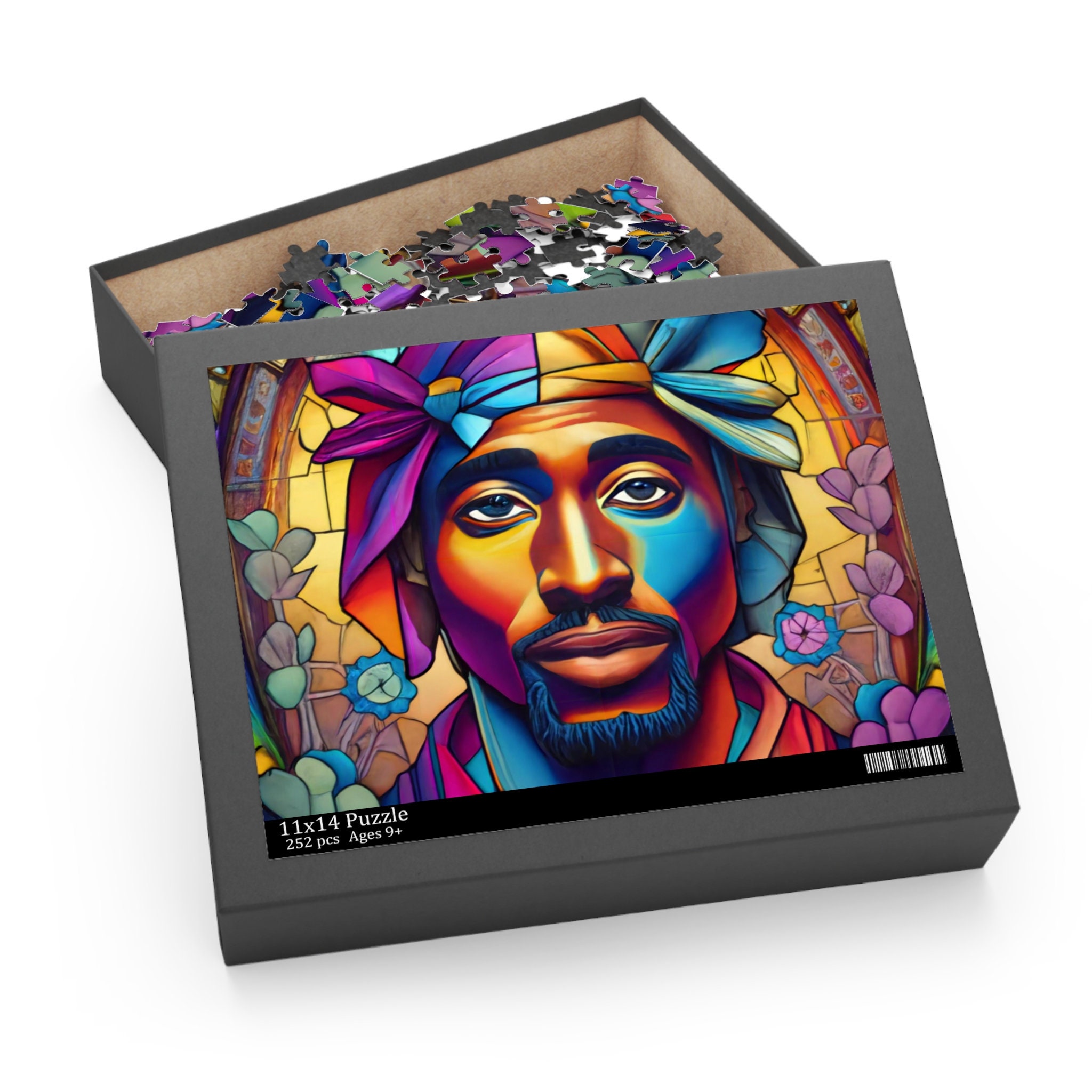 Tupac Shakur Jigsaw Puzzle, Black History Month Gift, Music Lover Gift ...