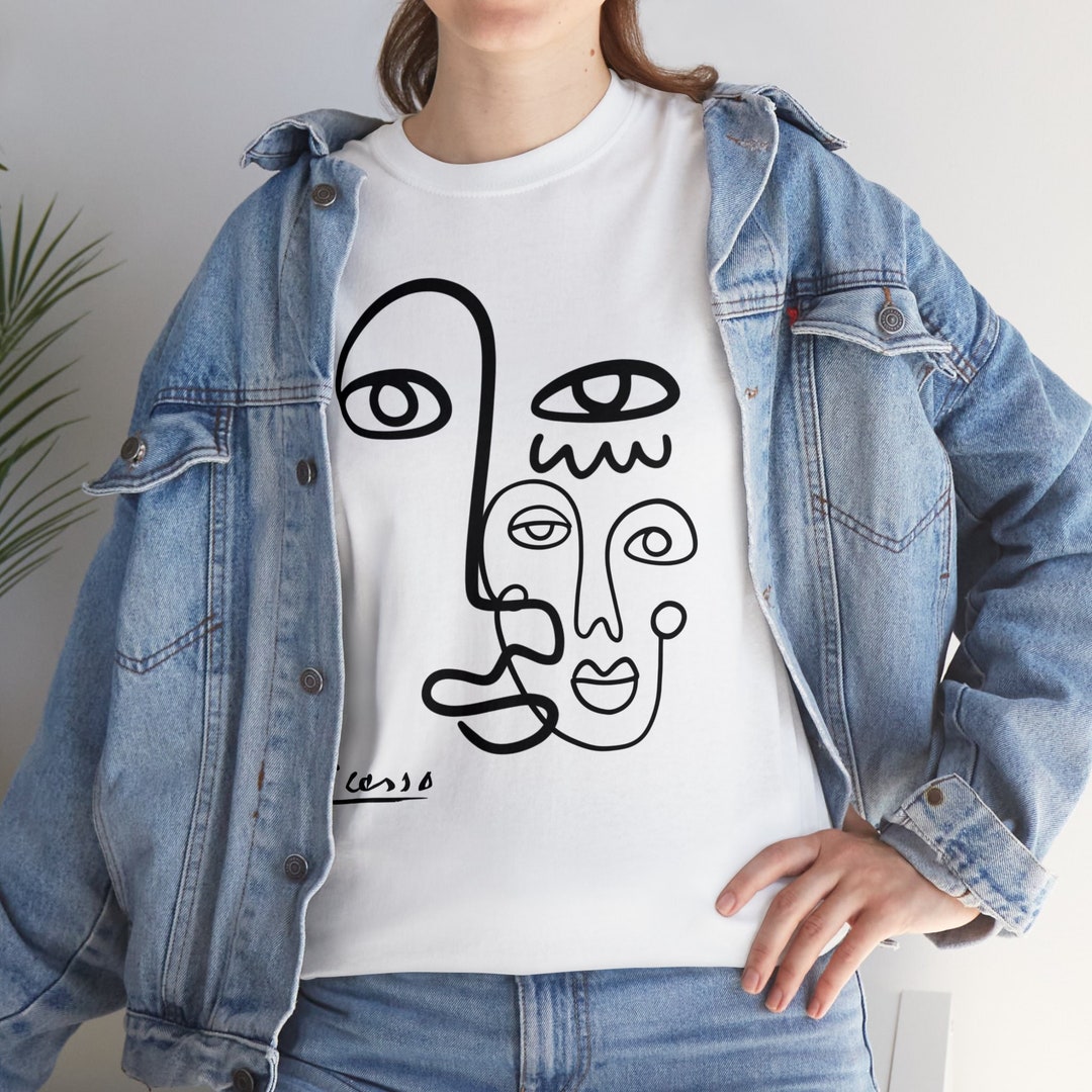 Picasso Shirt, Surrealism Shirt, Artist T-shirt, Abstract Face Shirt ...