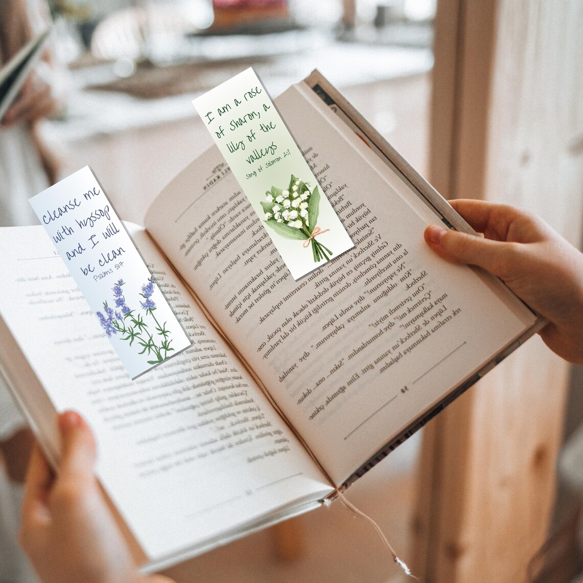 Bible Verse Printable Bookmarks, Digital Bookmarks, Digital Bible ...