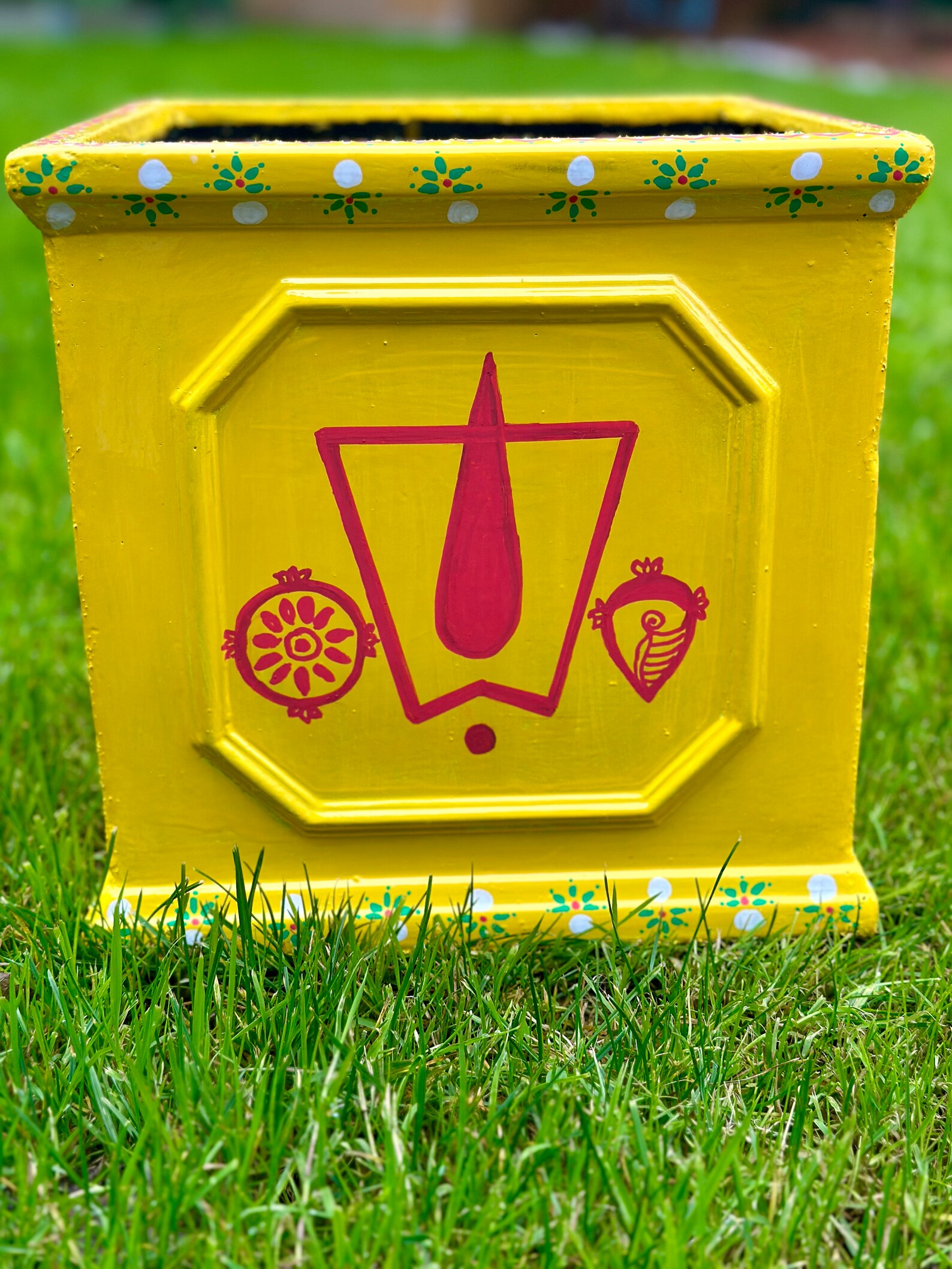 Tulasi / Basil Planter Pot Tulsi Kota Design 1 - Etsy