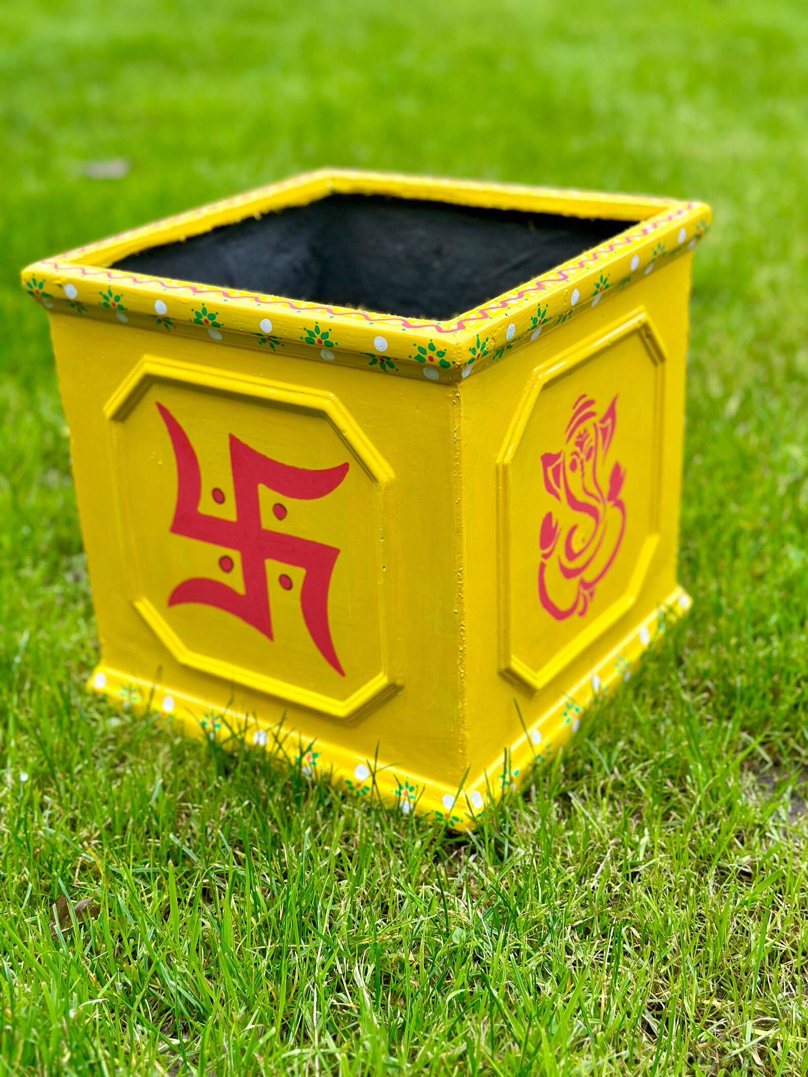 Tulasi / Basil Planter Pot Tulsi Kota Design 1 - Etsy