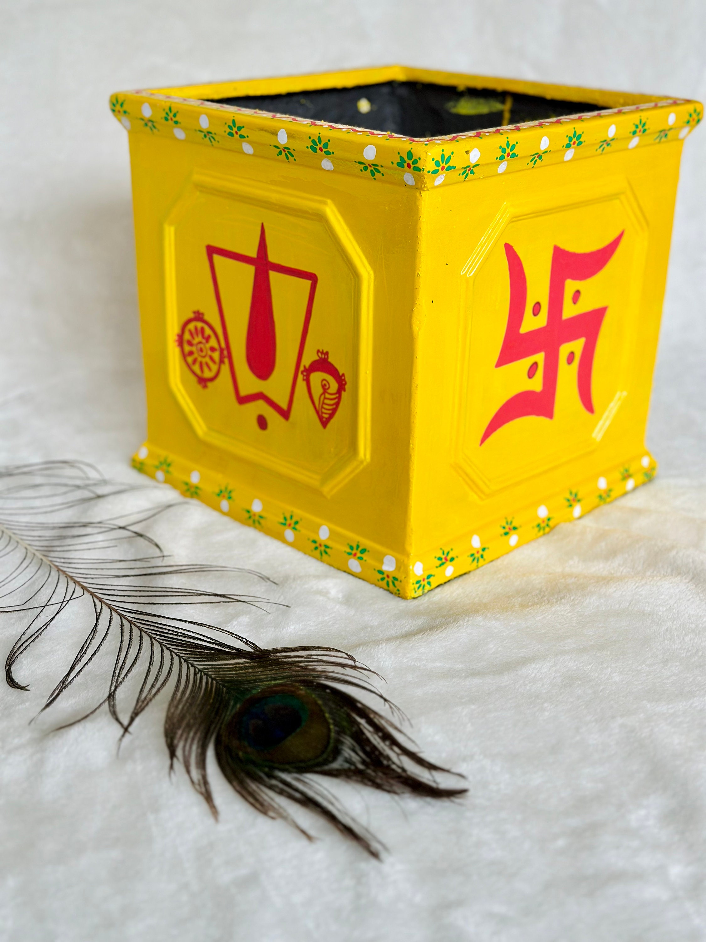 Tulasi / Basil Planter Pot Tulsi Kota Design 1 - Etsy