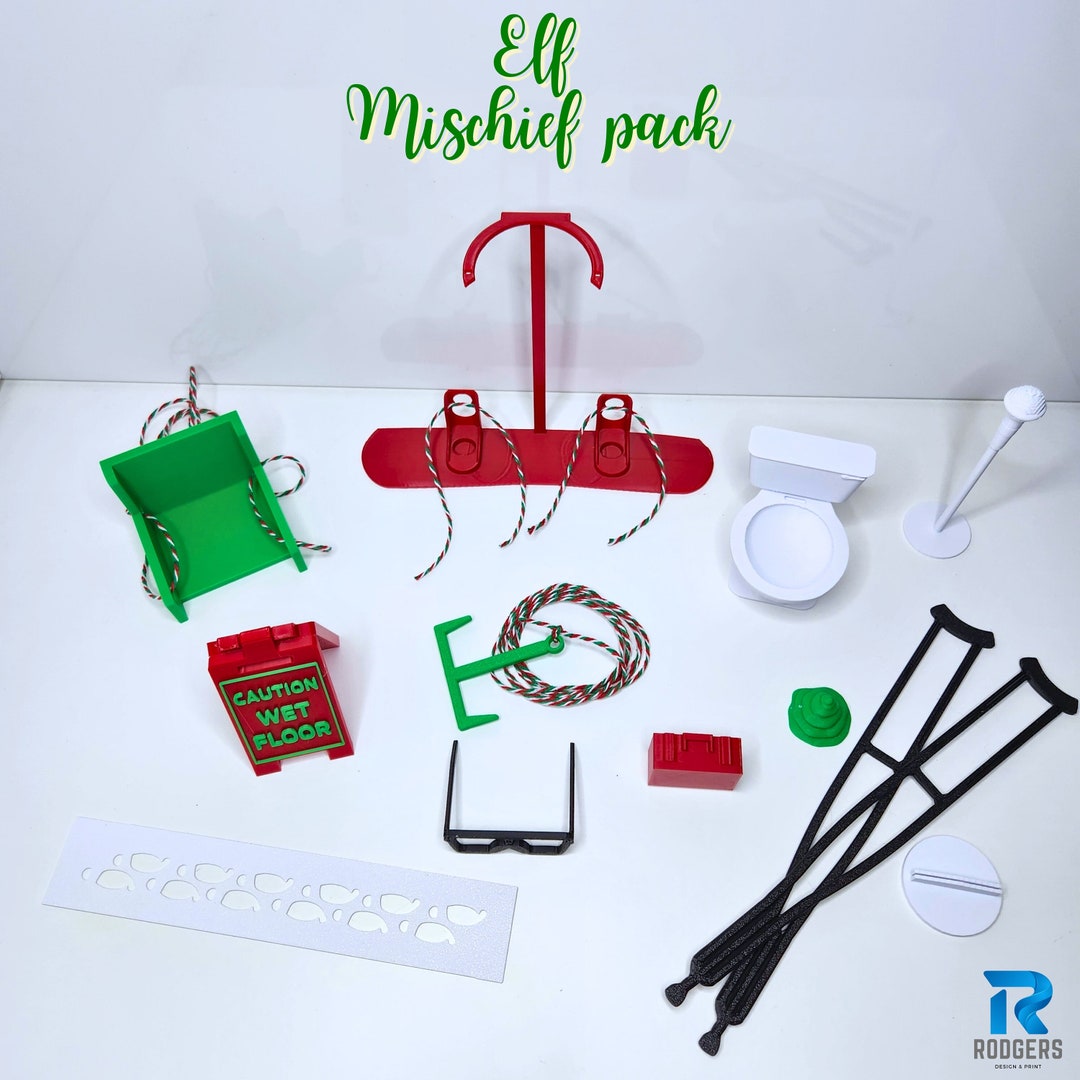 Elf on the Shelf Mischief Pack - Etsy