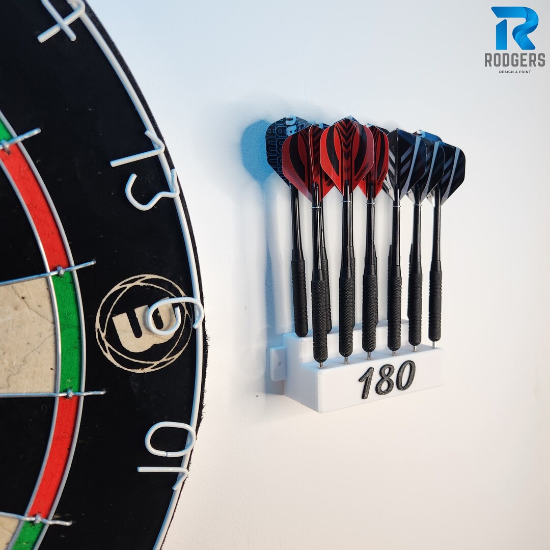 Wall Mount Dart Holder / Holds 12 Dart / Wall Mount / Dart Holder ...