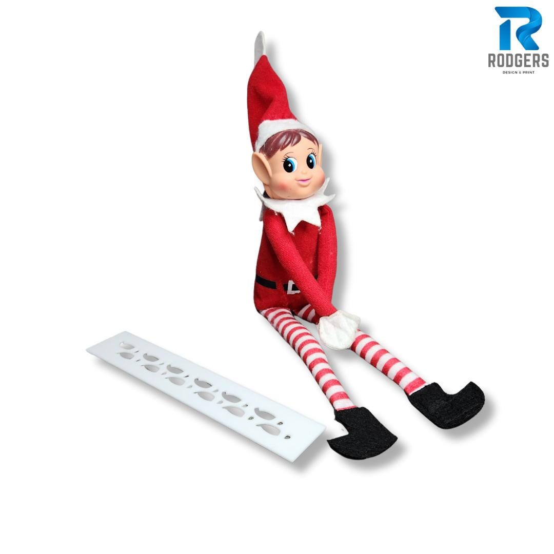 Elf Footprint Stencil, Elf Foot Steps Stencil, Elf Foot Print ...