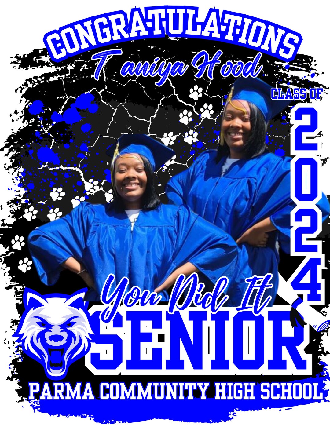 Editable Senior Graduation Bundle Designs - Etsy