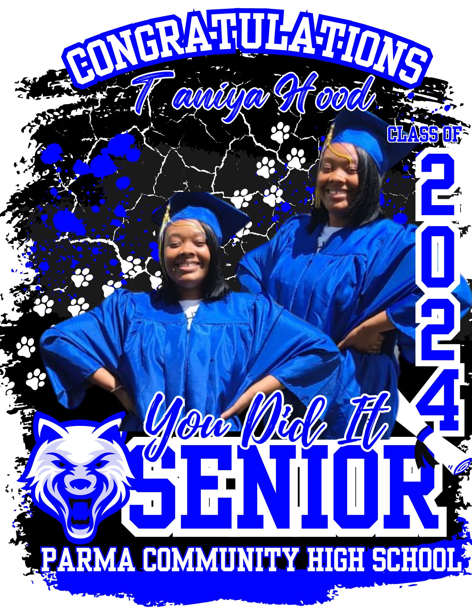 Editable Senior Graduation Bundle Designs - Etsy