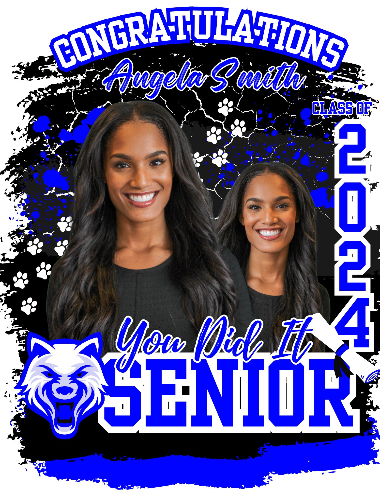 Editable Senior Graduation Bundle Designs - Etsy