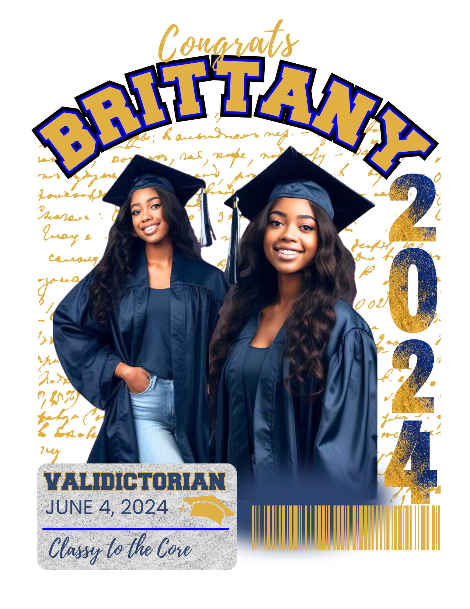 Editable Senior Graduation Bundle Designs - Etsy