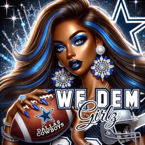 Dallas Cowboys Girl Design: Customizable T-shirt, Mugs (digital ...