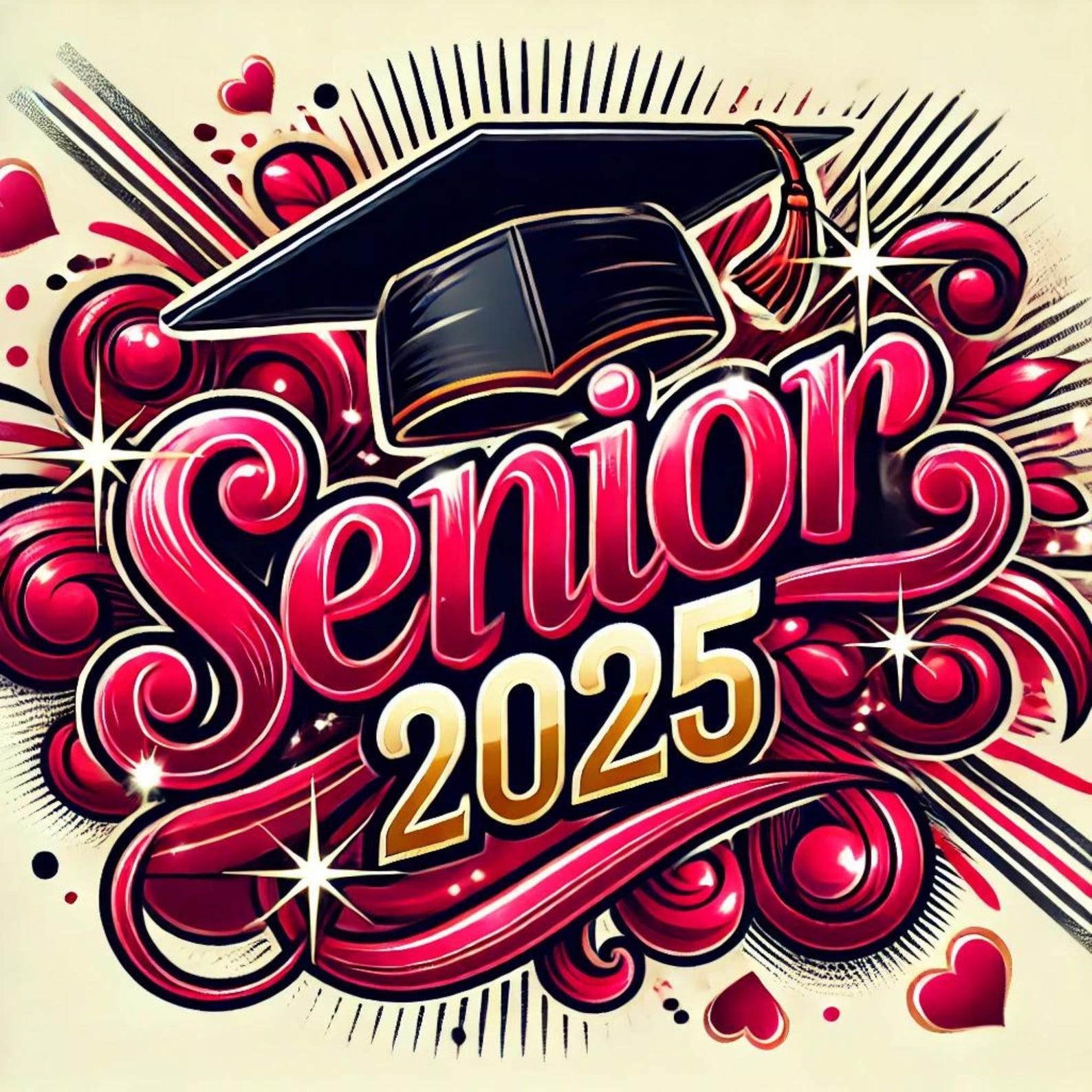 Senior 2025 Bundle Template - Etsy