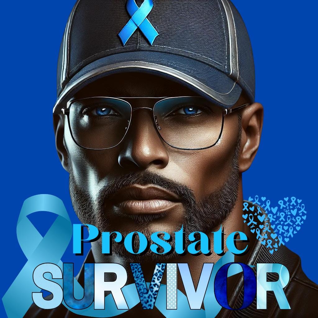 Prostate Survivor Editable Template - Etsy