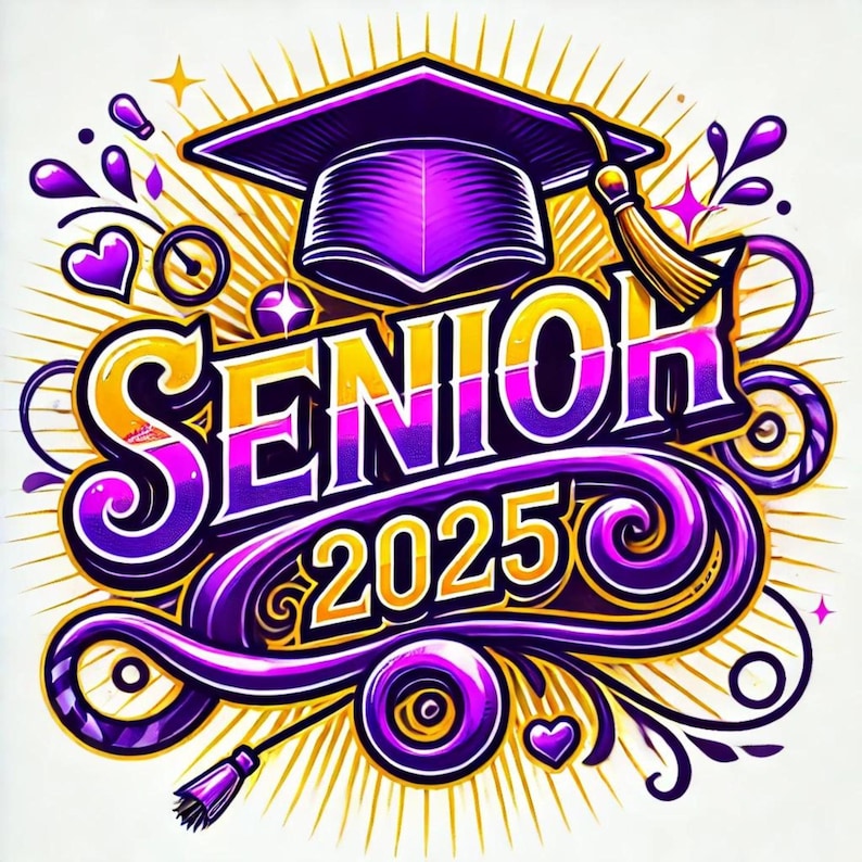 Senior 2025 Bundle Template - Etsy