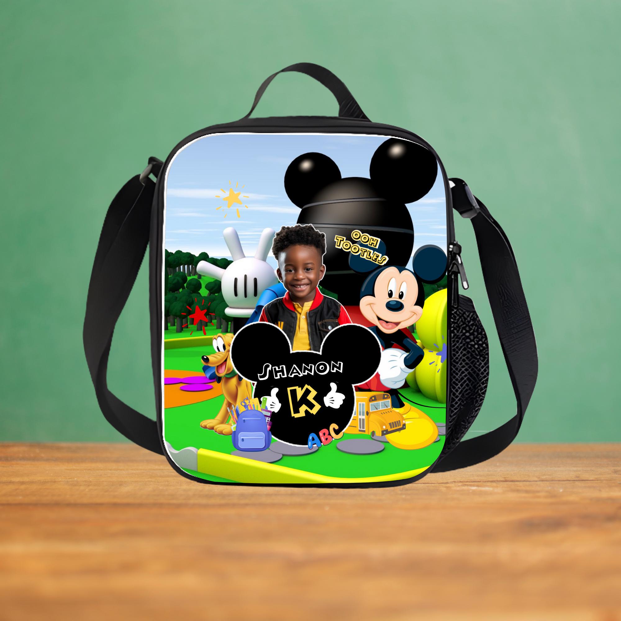 Back to School Mickey Editable Template - Etsy