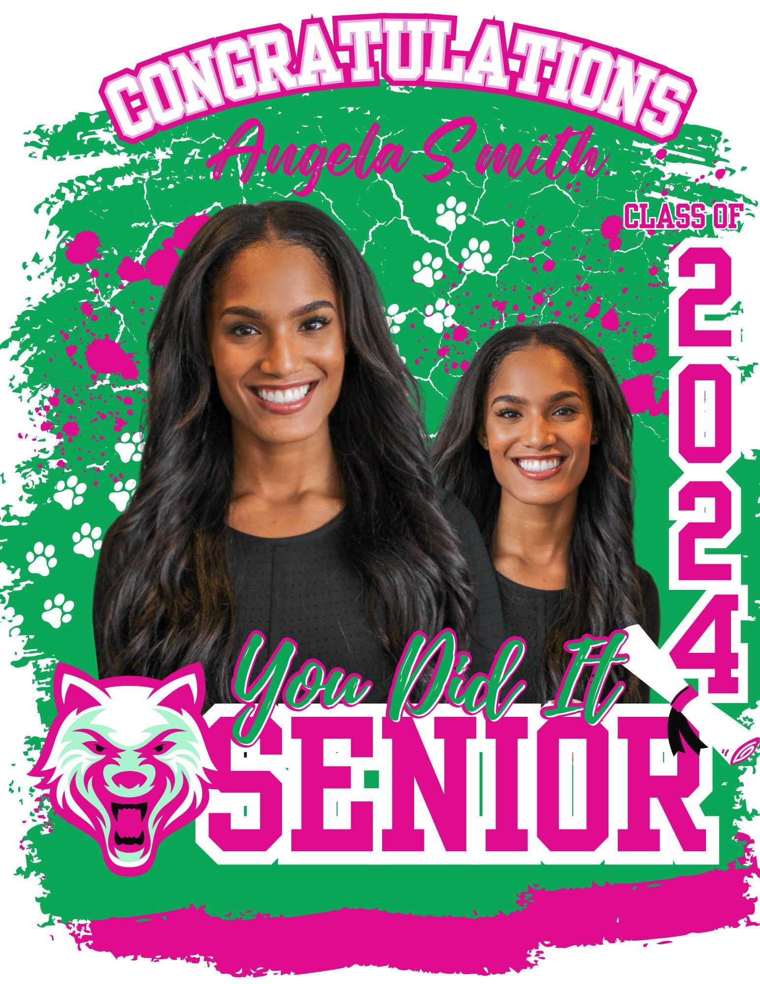 Editable Senior Graduation Bundle Designs - Etsy