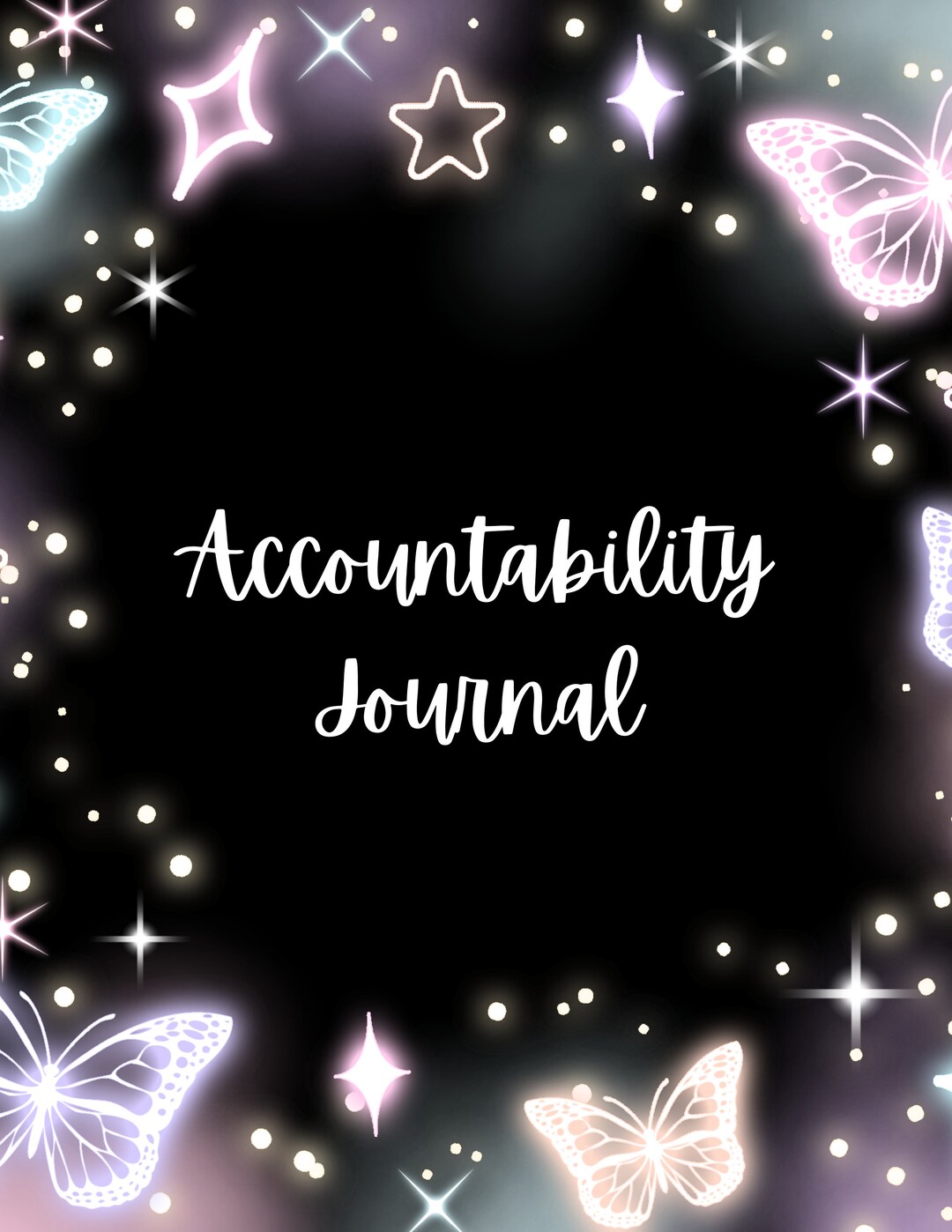 Editable Accountability Journal Digital - Etsy