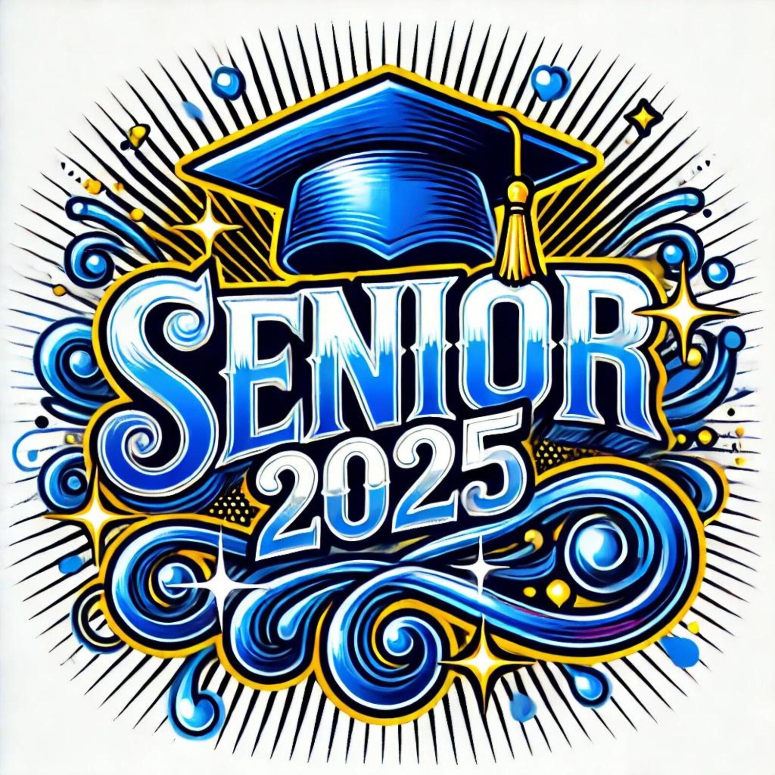 Senior 2025 Bundle Template - Etsy