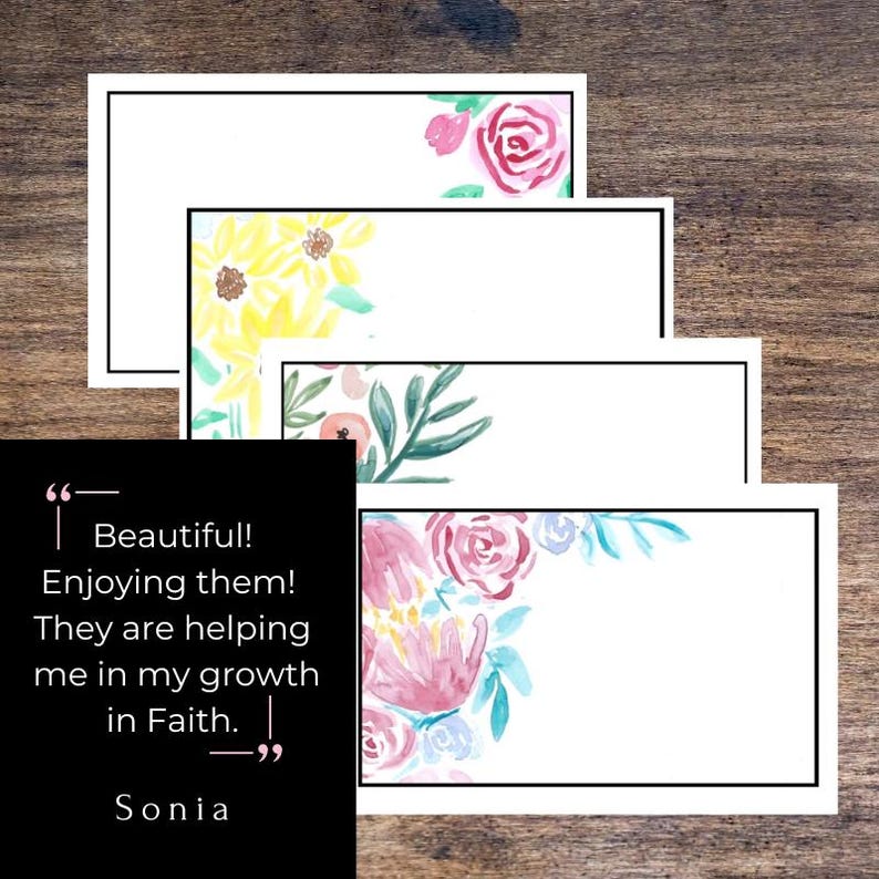 Bible Notecards Printable - Etsy