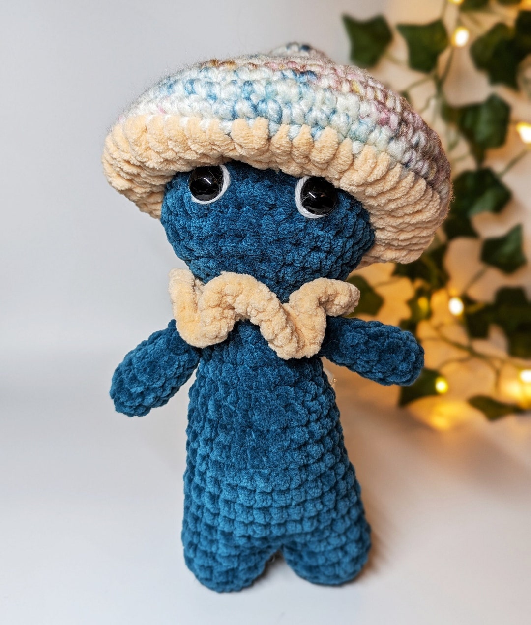 Mushroom Toadstool Plushie, Soft Toy Gift, Unique Handmade Gift - Etsy