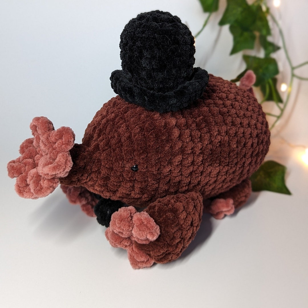Star-nosed Mole Plushie, Cute Mole, Handmade Toy, Crochet Unique Gift ...