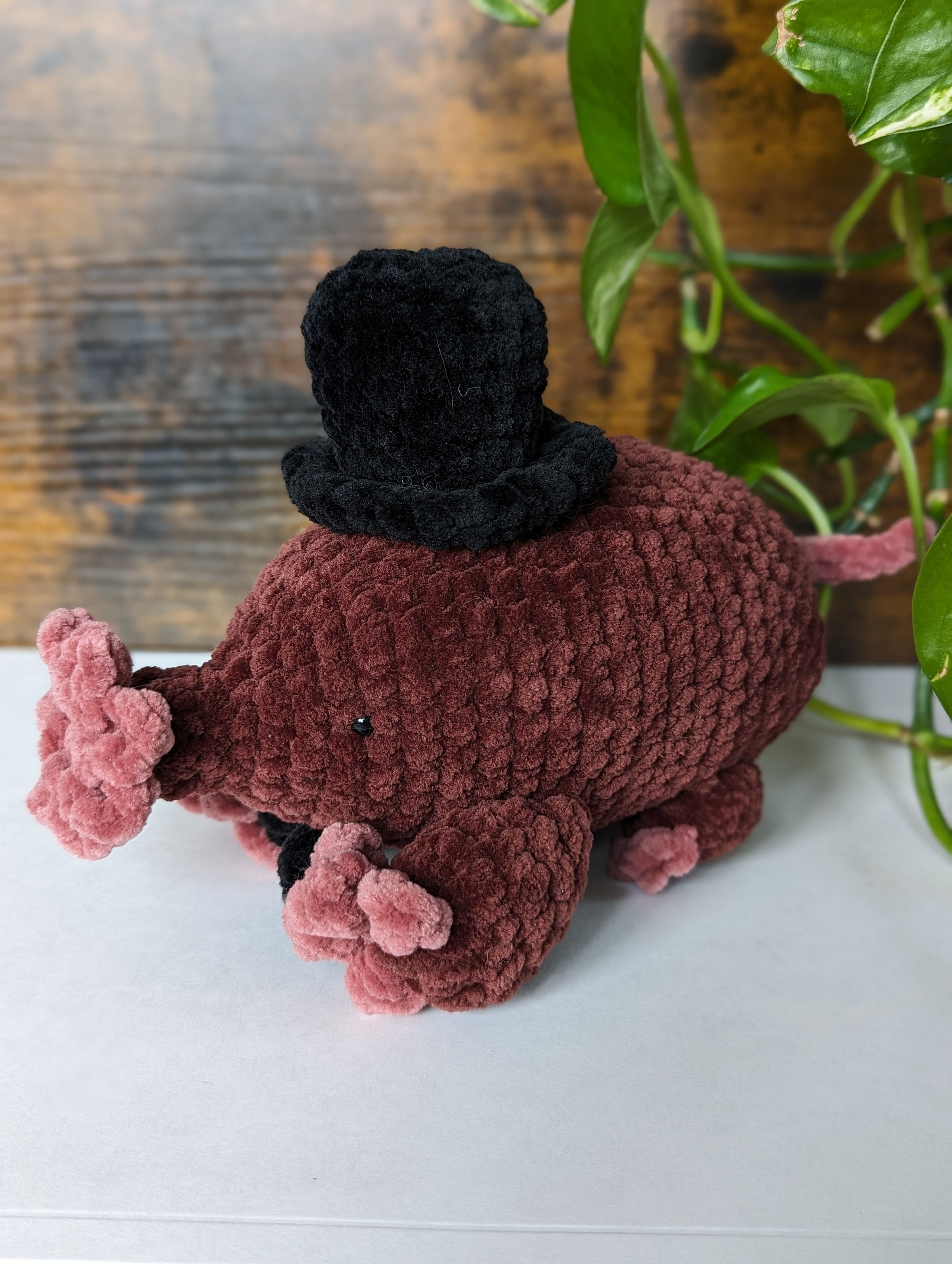Star-nosed Mole Plushie, Cute Mole, Handmade Toy, Crochet Gift - Etsy
