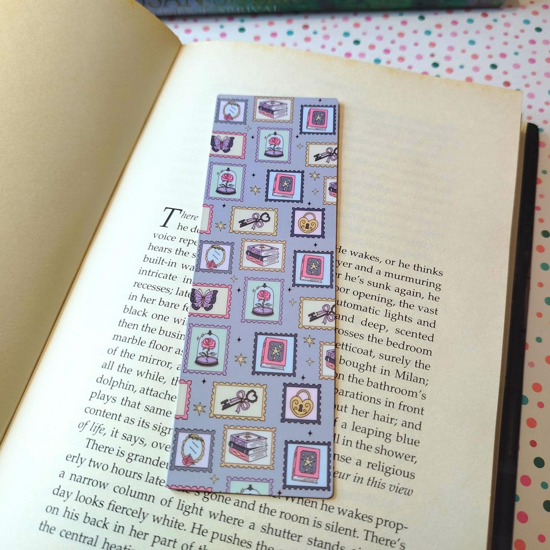 Magic Fantasy Bookmark, Cute Laminated Bookmark - Etsy