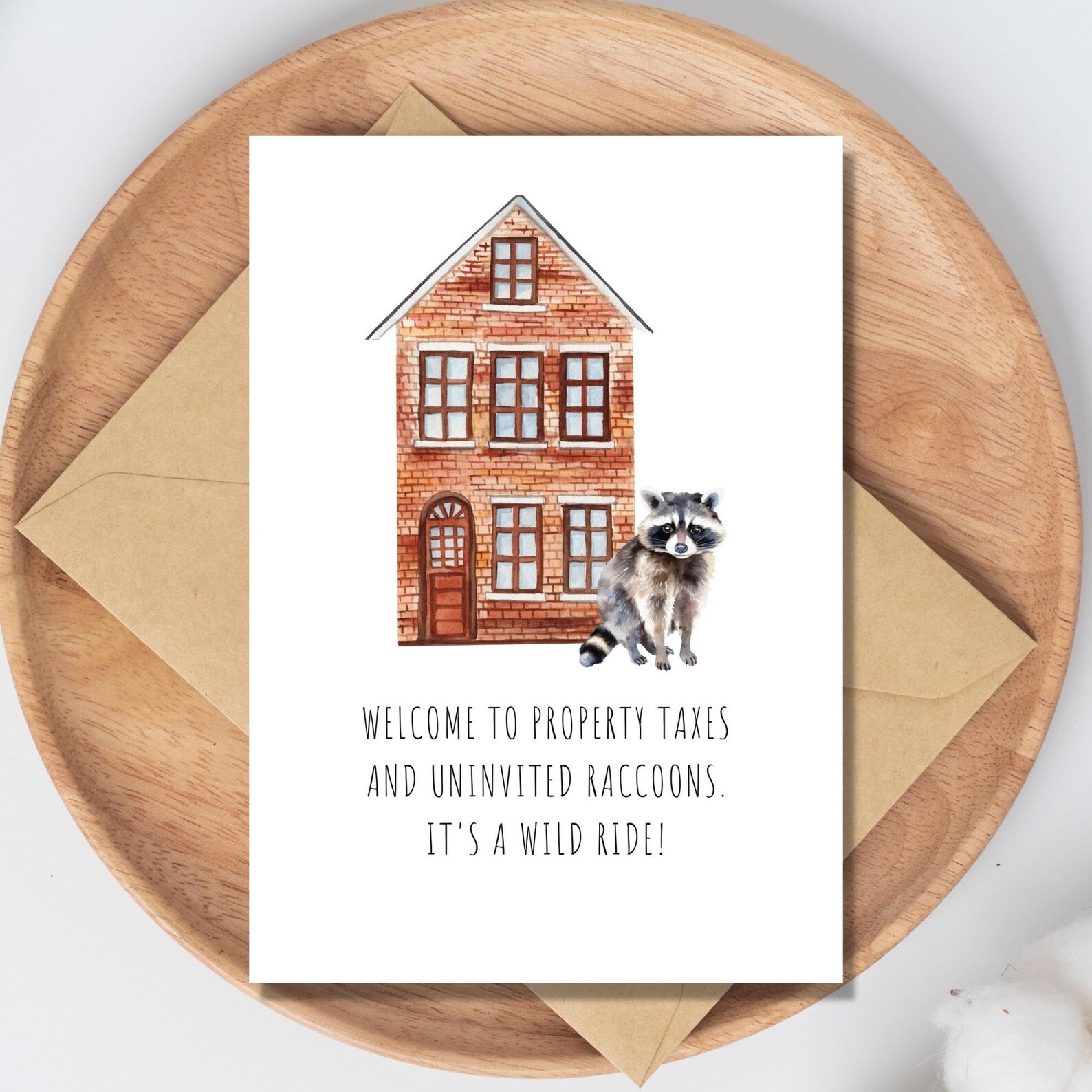 Funny New Home Card Printable, New Homeowner Card PDF, Funny ...