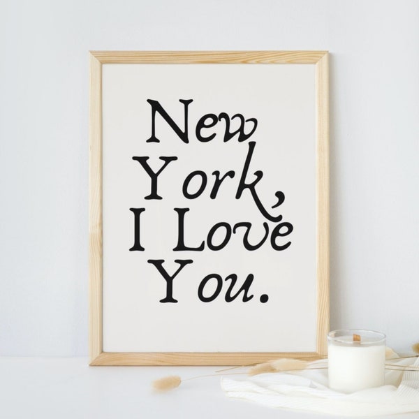 I Love New York - Etsy