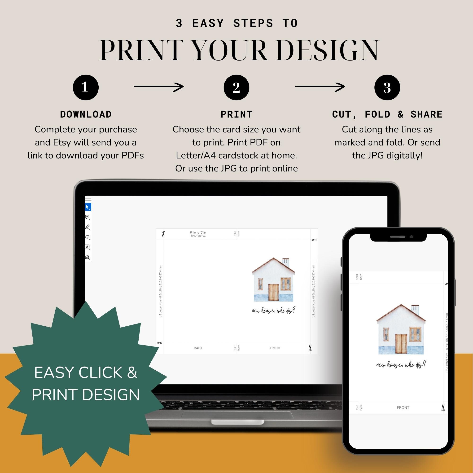 Funny Housewarming Card Printable New Homeowner Home - Etsy