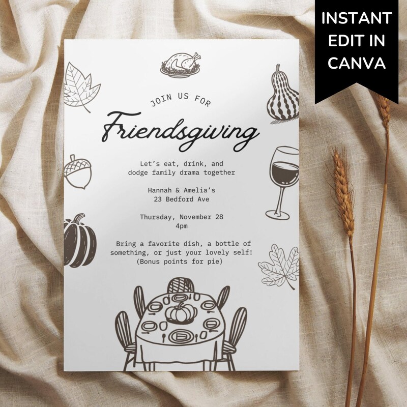 Friendsgiving - Etsy