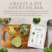 Mojito Cocktail Recipe Printable, Customizable Bar Menu Template ...