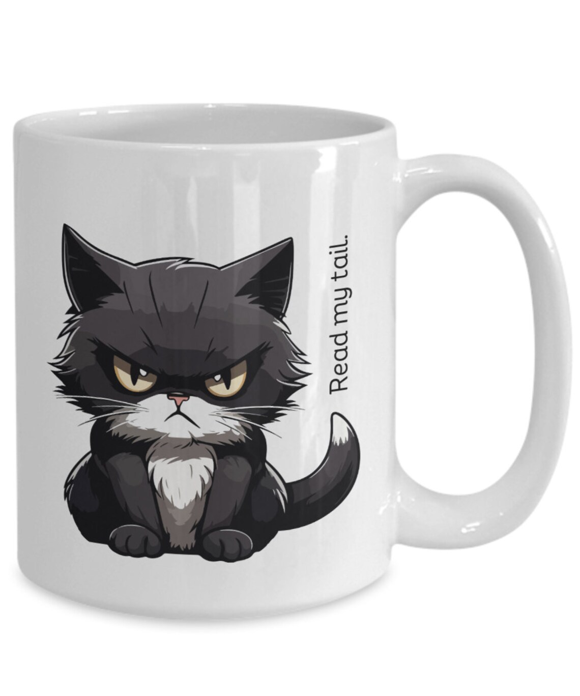 Funny Cat Mugs, Attitudes Show, Gift Idea Mom Birthday, Cat Lover's ...