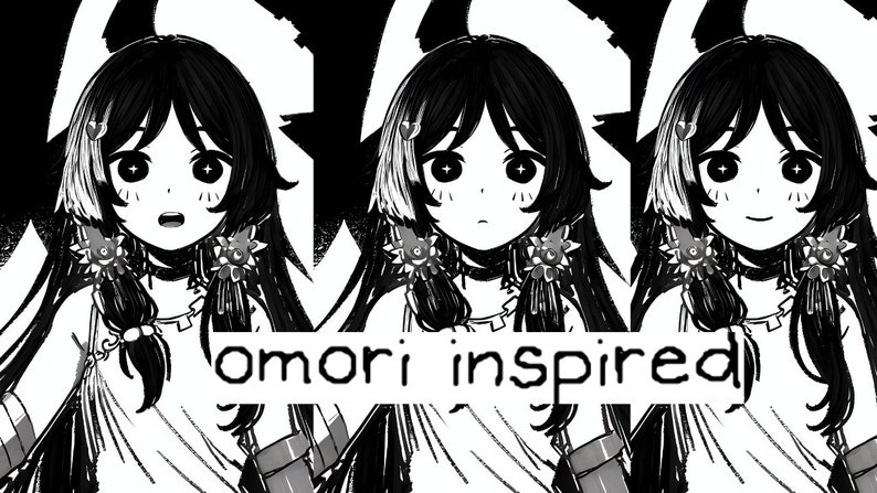 Omori Inspired PNGTUBER - Etsy
