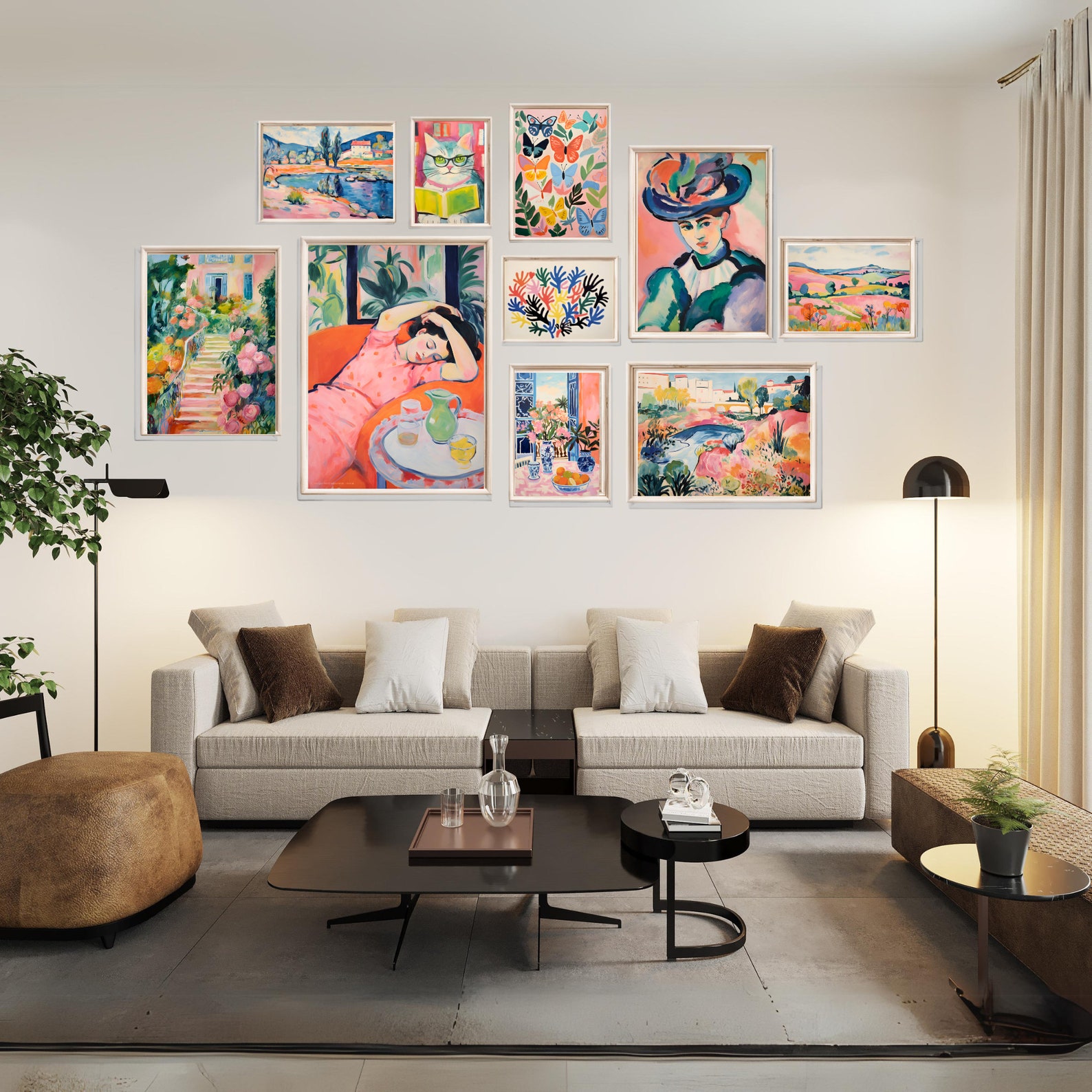 Electric Henri Matisse Gallery Collection Set of 10 Digital - Etsy