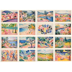 Henri Matisse Wallart Print, Gallery Bundle Set of 40 Digital Download ...
