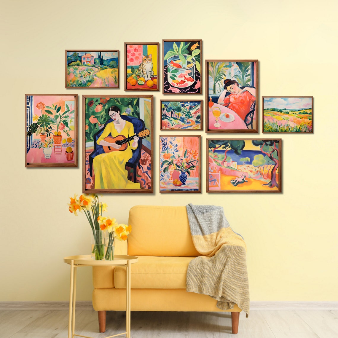 Henri Matisse Artful Print, Bundle Gallery Set of 10 Digital Download ...