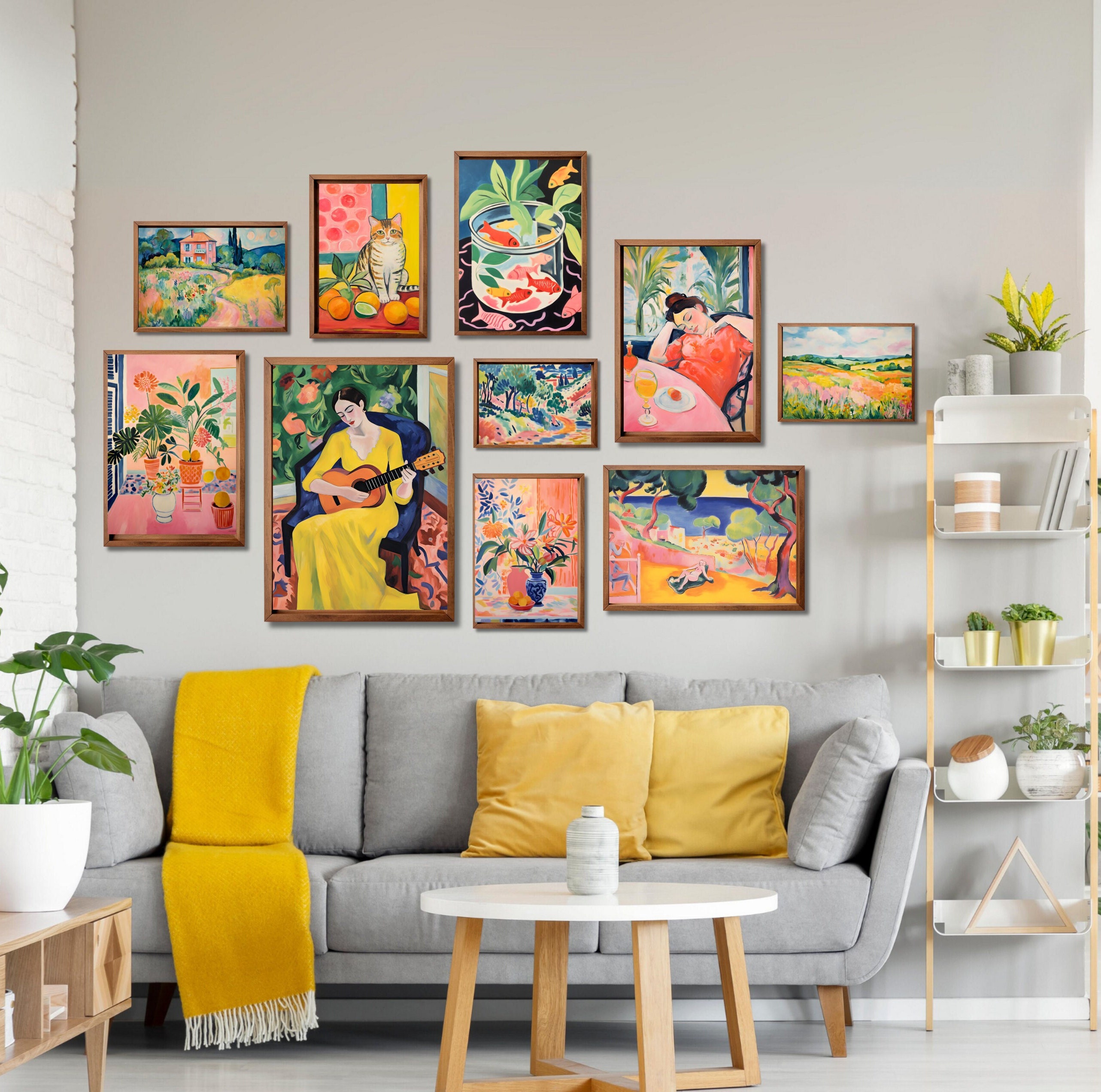 Henri Matisse Artful Print, Bundle Gallery Set of 10 Digital Download ...