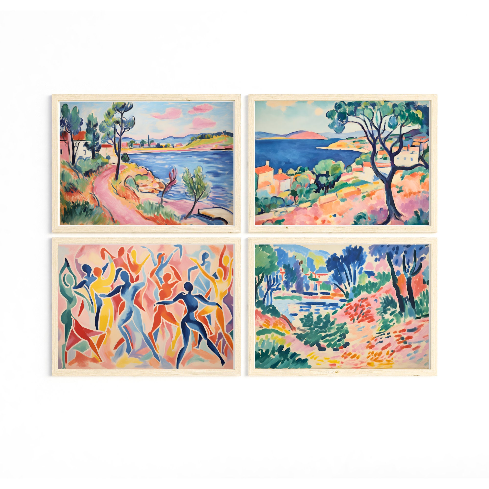 Henri Matisse Wallart Print Gallery Set of 10, Digital Download Matisse ...