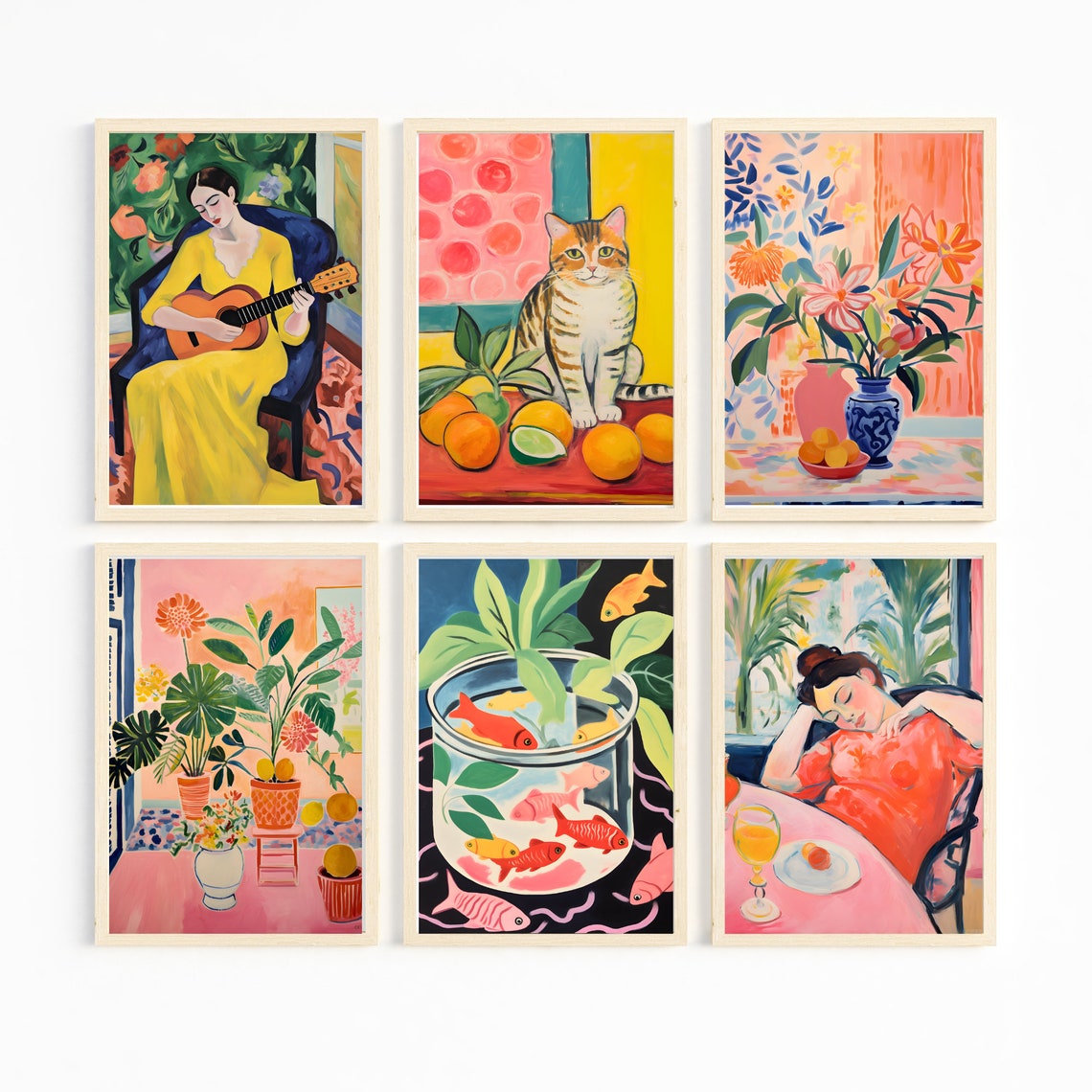 Henri Matisse Artful Print, Bundle Gallery Set of 10 Digital Download ...