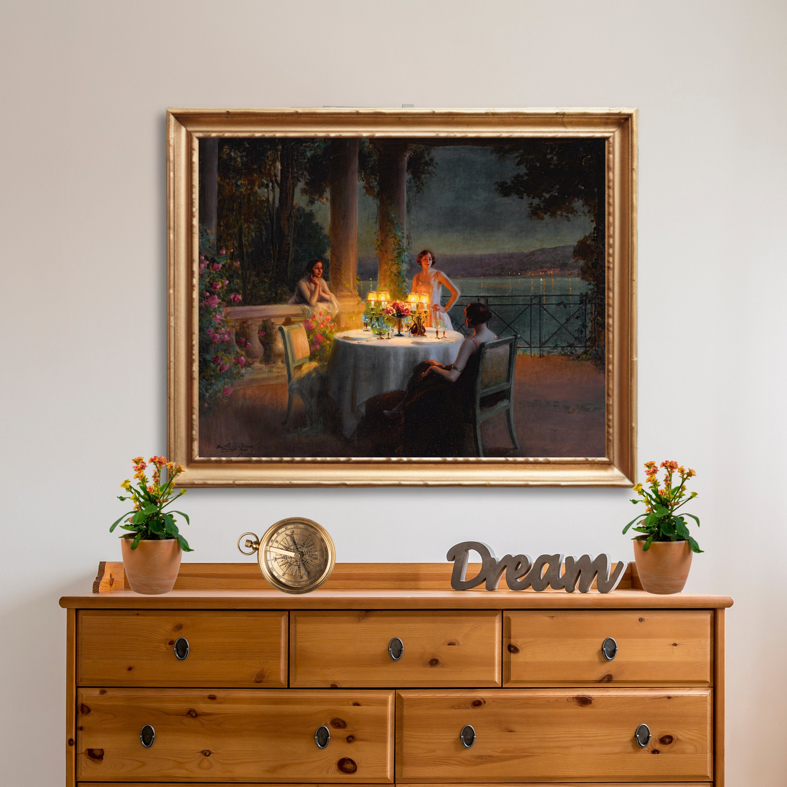 Vintage Women Portrait Print, Digital Download Gossip Girls Wall Art ...