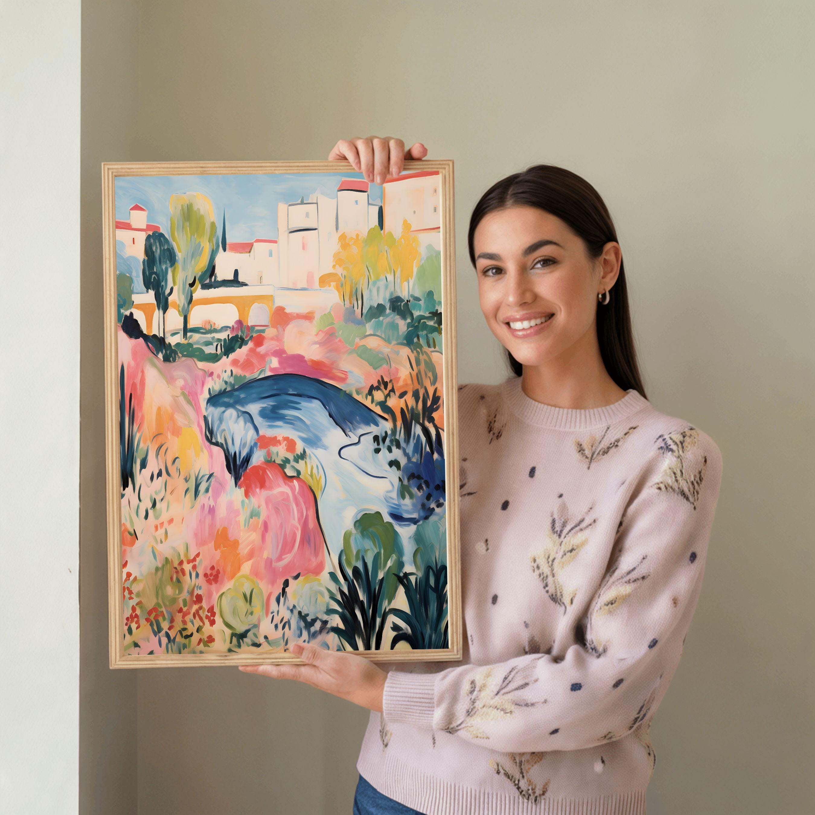 Henri Matisse Landscape Print Set of 3, Colorful Abstract Landsacpe ...