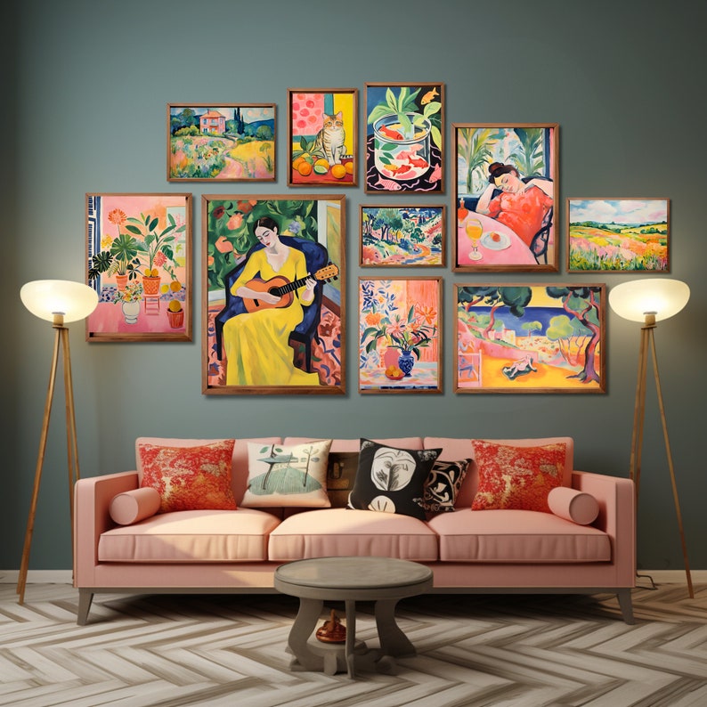 Henri Matisse Artful Print, Bundle Gallery Set of 10 Digital Download ...