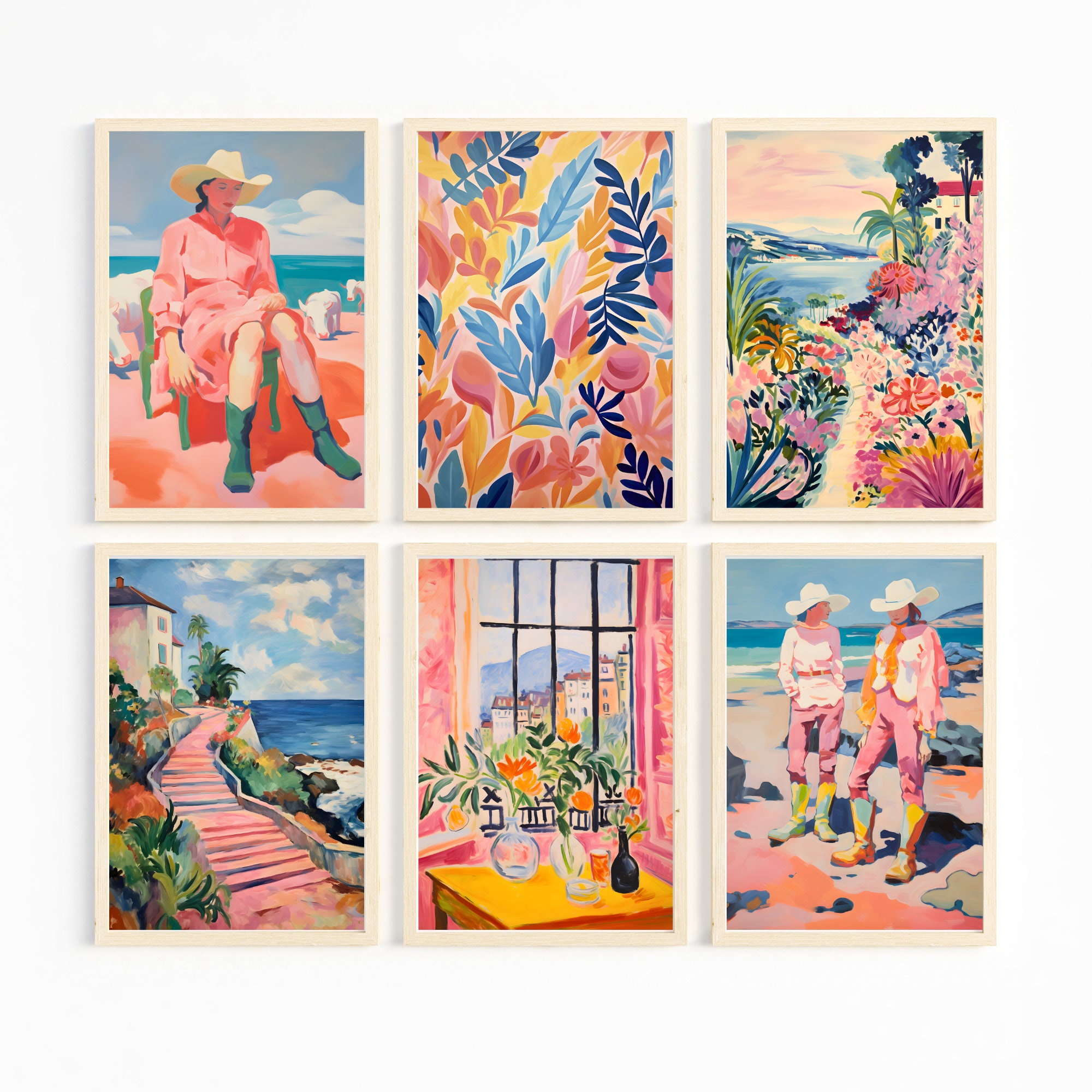 Henri Matisse Artful Art, Electic Gallery Set of 10, Digital Download ...