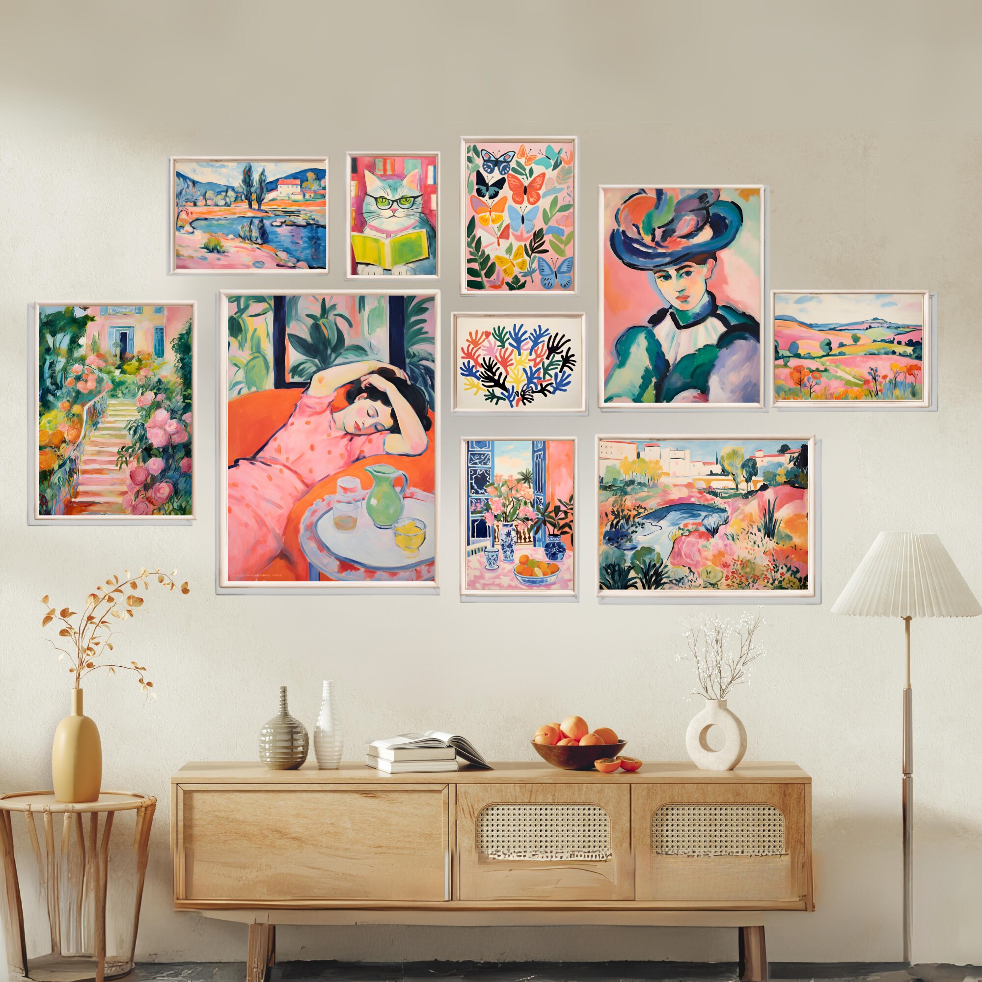Electric Henri Matisse Gallery Collection Set of 10 Digital - Etsy