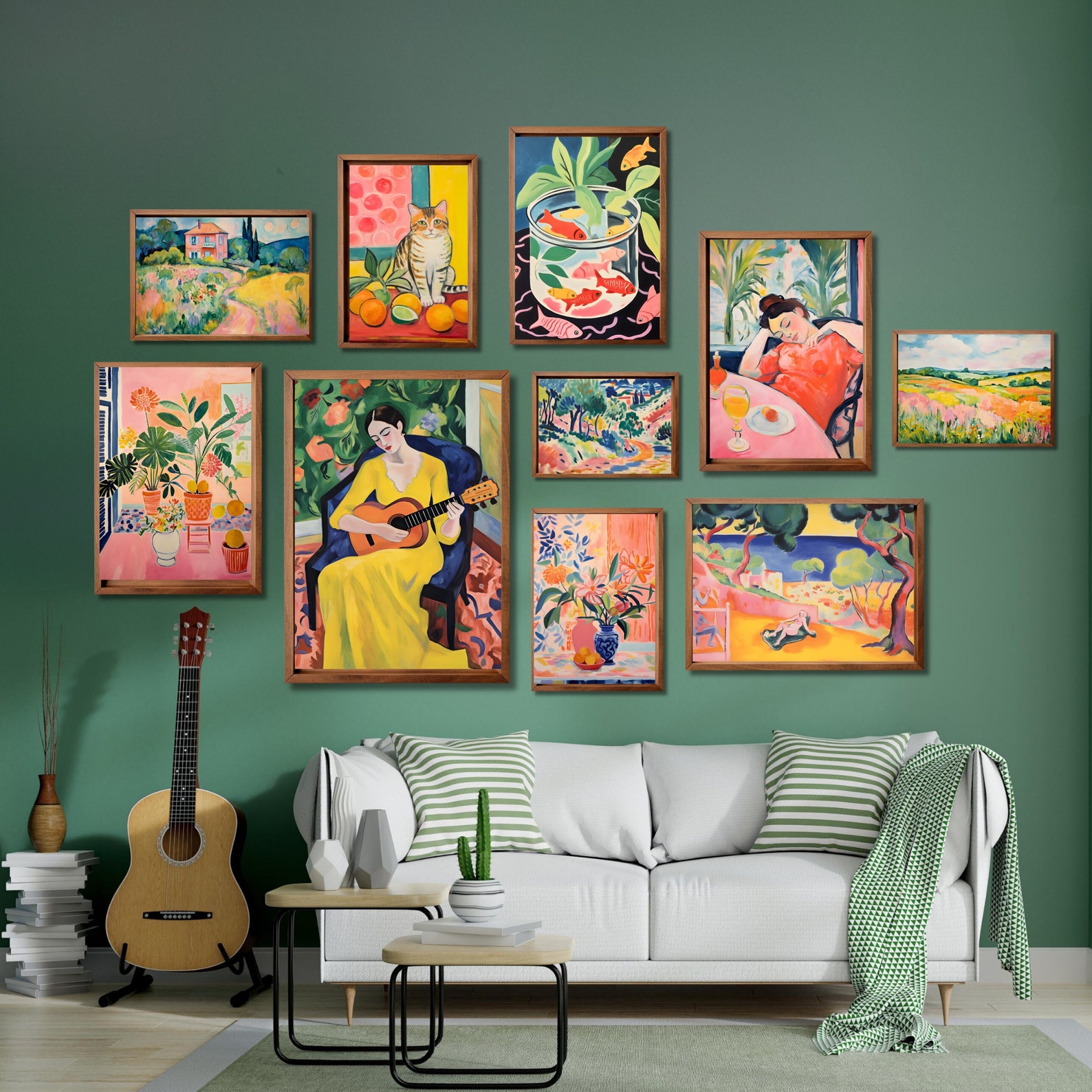 Henri Matisse Artful Print, Bundle Gallery Set of 10 Digital Download ...