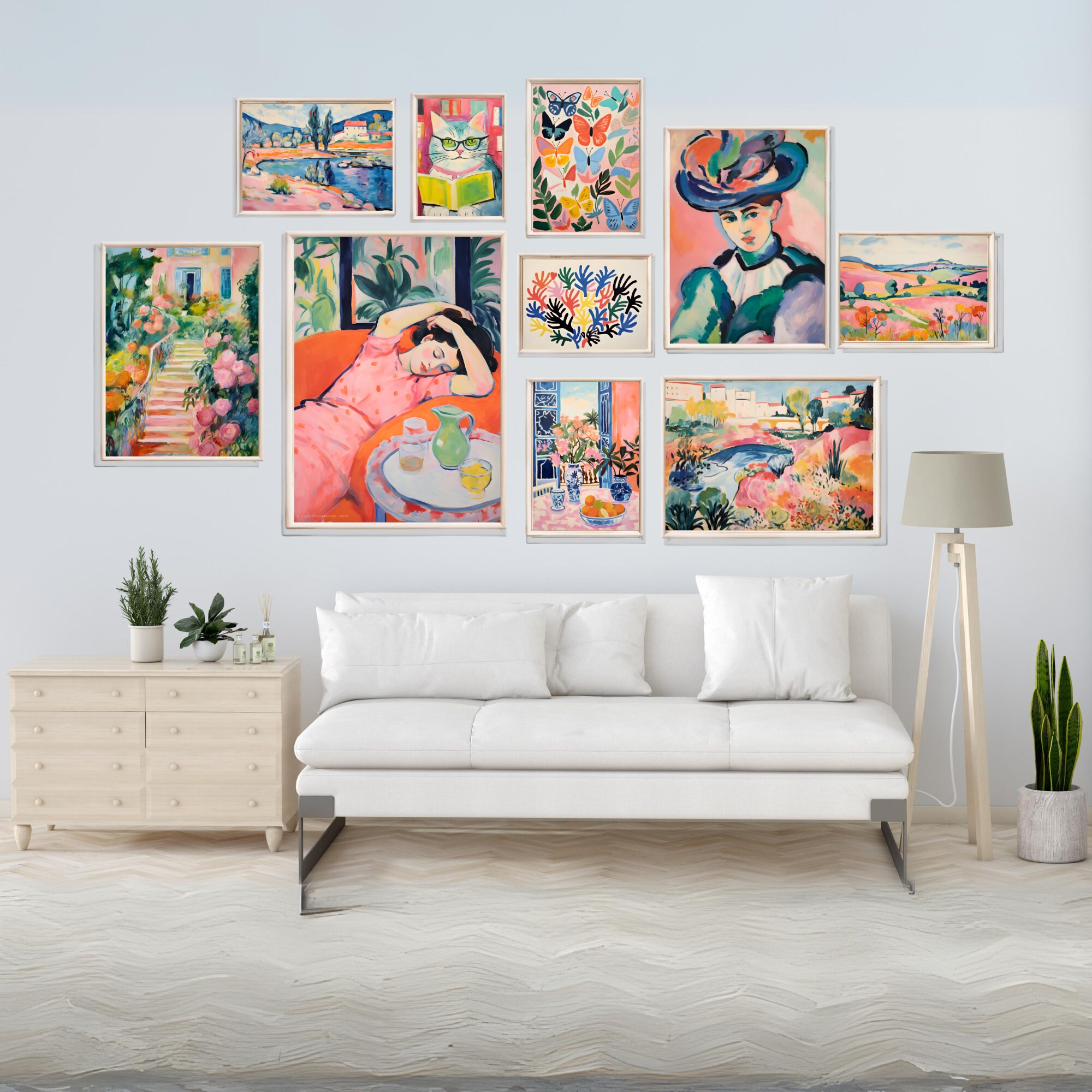 Electric Henri Matisse Gallery Collection Set of 10 Digital - Etsy