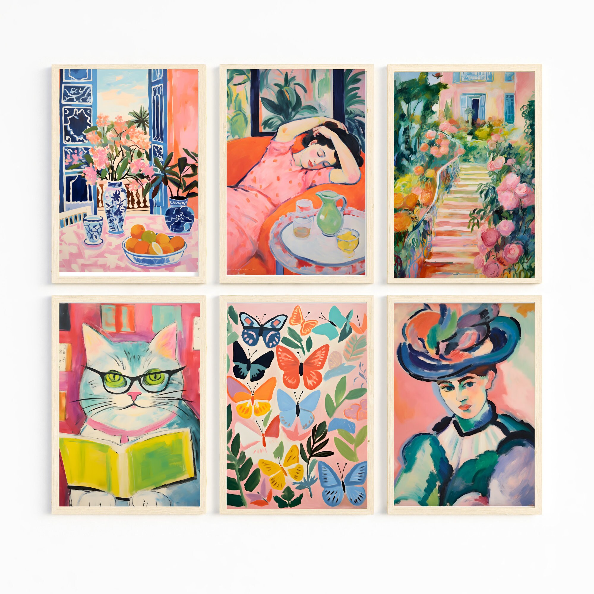 Electric Henri Matisse Gallery Collection Set of 10 Digital - Etsy
