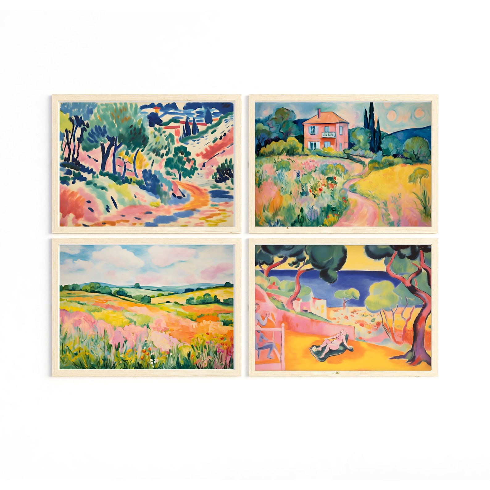 Henri Matisse Artful Print, Bundle Gallery Set of 10 Digital Download ...